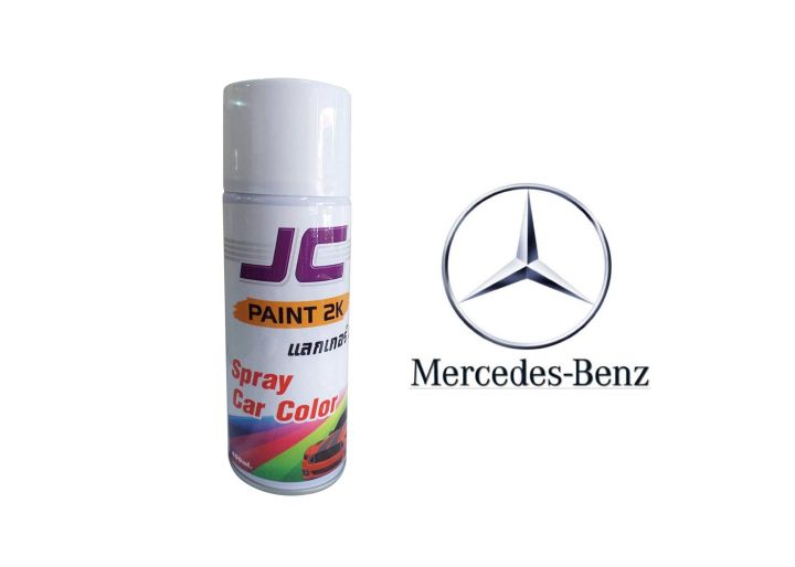 สีสเปรย์พ่นรถยนต์เกรด 2K รถ BENZ มึทุกรุ่น มีทุกสี ขนาด 400 ML ...