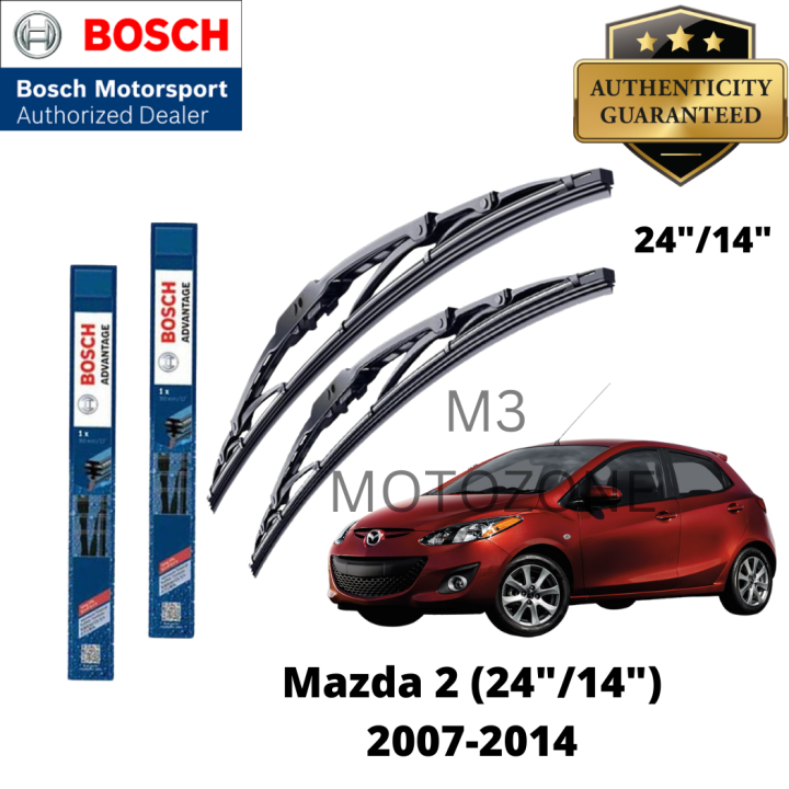 2014 Mazda 6 Wiper Blade Size