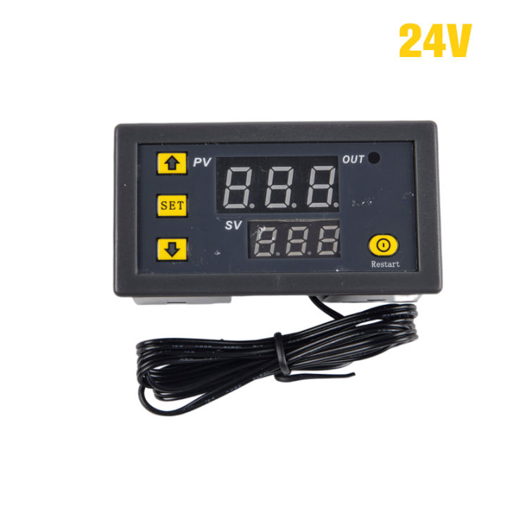 【FUN】 W3230 Mini Digital Temperature Controller 12V 24V 220V Thermostat Regulator Heating ...