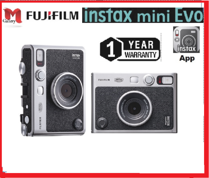 Fujifilm Instax Mini Evo Hybrid Digital Instant Camera Instant Print ...