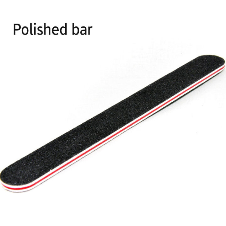 Clara. Black Nail File Long Emery Board 1pcs FT046 | Lazada PH