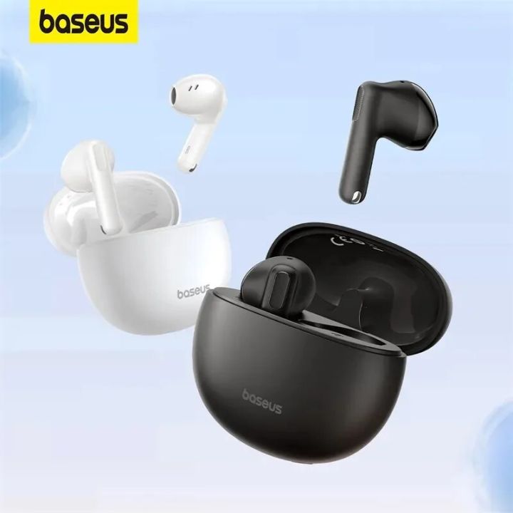 Baseus E12 Wireless Earphones Bluetooth 5.3 Headphone 0.06s Low-Latency ...