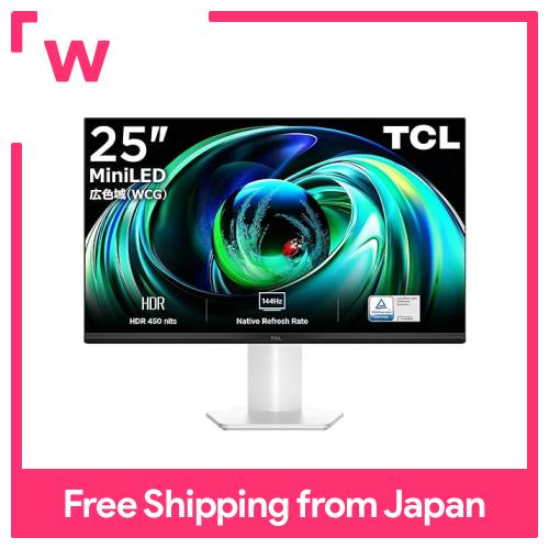 TCL Mini LED Monitor 25 25G54 FHD Wide Color Gamut LCD Non-glare HFS ...