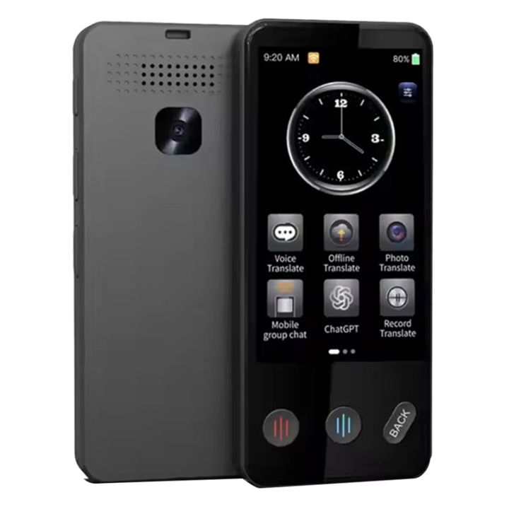 Smart Voice Translator Device Multi 139 Languages Translation Portable ...