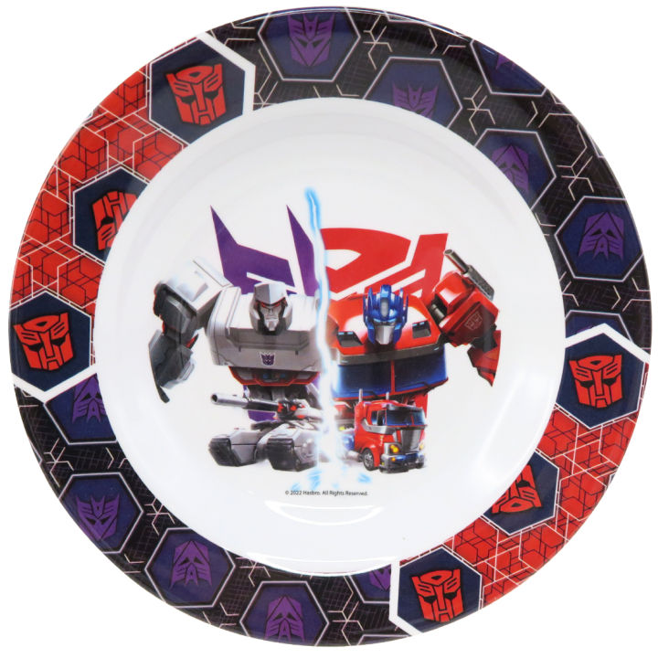 Transformers Prime Megatron Melamine Deep Plate (8-Inch) | Lazada