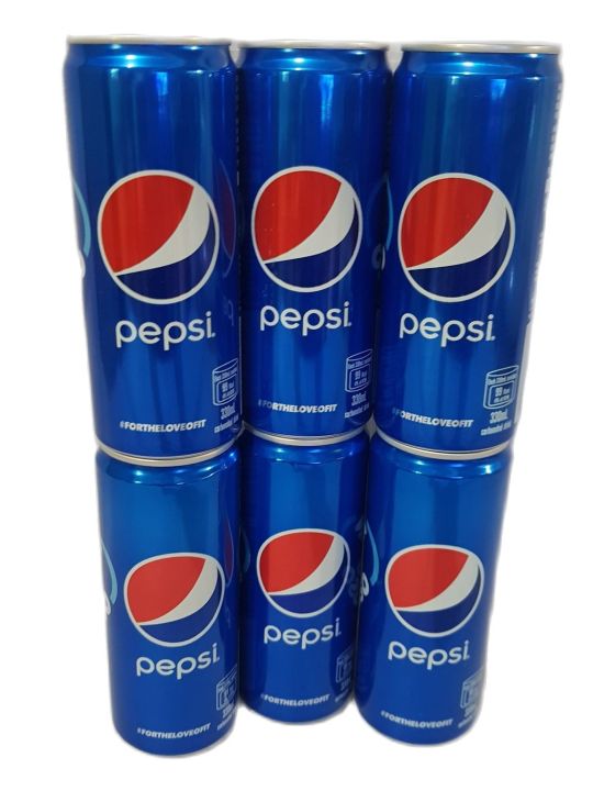 PEPSI in CAN - Pepsi Cola Products (pack of 12 cans x 330 ml) | Lazada PH