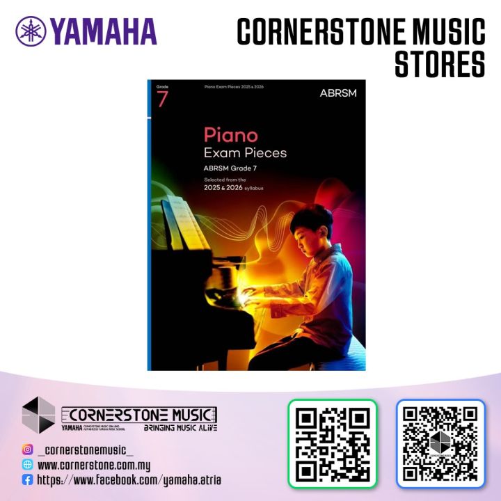 ABRSM Piano Exam Pieces Exam Book 2025 & 2026 Grade 7 ( Book Only ...