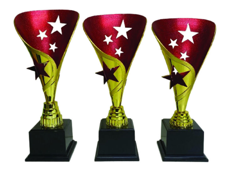Piala Corak Akrilik AT31327-01 dengan Pencetakan Karya Seni / Piala ...