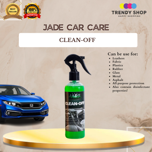 JADE CAR CARE CLEAN OFF 250ML ALL PURPOSE PROTECTANT ALSO CONTAINS ...