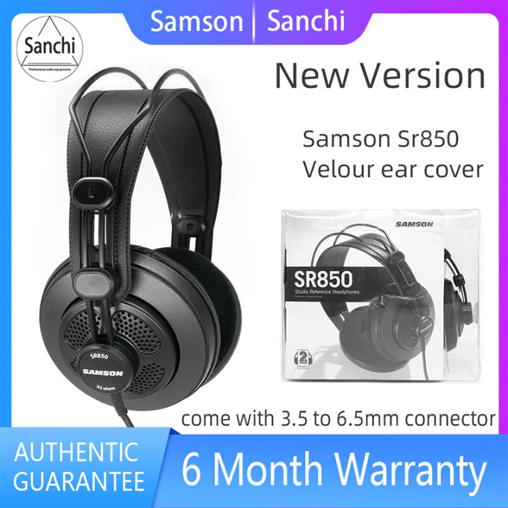 Original SAMSON SR850 Professional Studio Reference หูฟังมอนิเตอร์ชุดหู ...