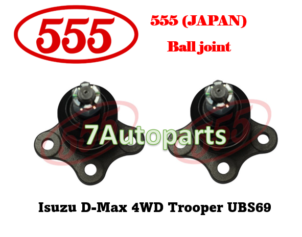 (2pc) 100% Original (Made in Japan) 555 Japan Ball Joint Set Top Upper ...