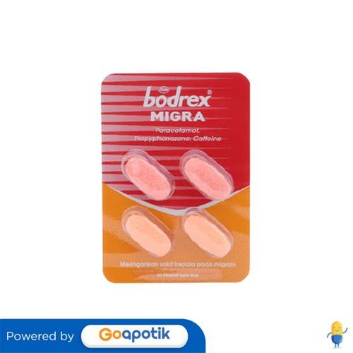 Bodrex Migra Strip 4 Tablet | Lazada Indonesia