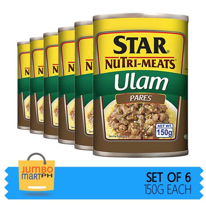 STAR NUTRI-MEATS ULAM PARES 150G / SET OF 6 | Lazada PH