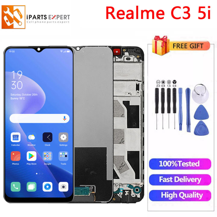 IPARTSEXPERT Original LCD For Realme C3 5i 6i RMX2027 RMX2021 RMX2020 ...