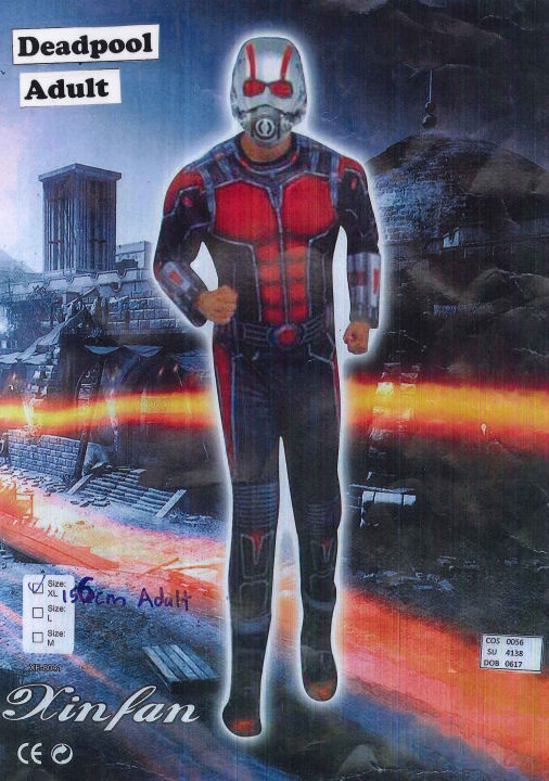 Instant Costumes Deadpool (Adult) | Lazada