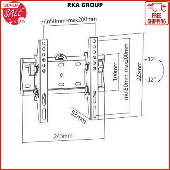 Braket Tv Samsung | Bracket Tv Samsung | Bracket Tv Uhd Tu | 43 Inch ...