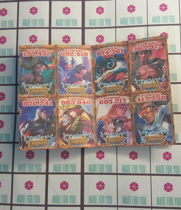 KQ 64pcs teks 90's toy card game | Lazada PH