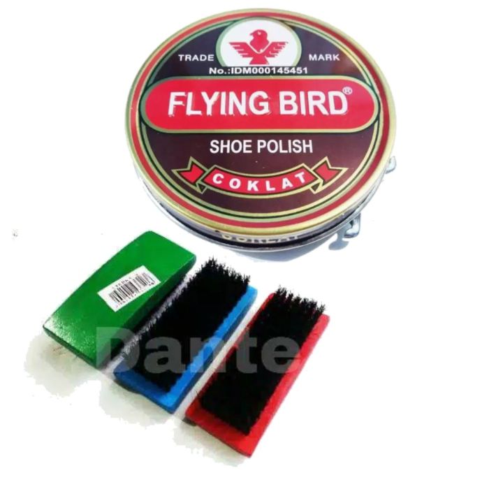 PAKET SEMIR SEPATU plus SIKAT SEMIR - Coklat / Hitam | Lazada Indonesia