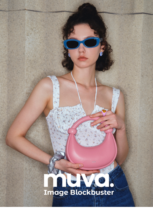 MUVA crossbody ลูกปัดกระเป๋าถือผู้หญิงสีแดงขนาดเล็กกระเป๋าหนังพระจันทร์ ...