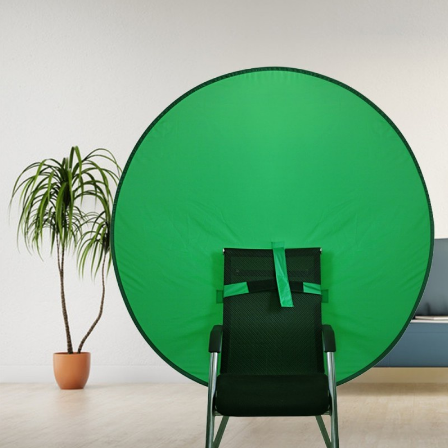 Green screen photography background portable folding mirror for live ...