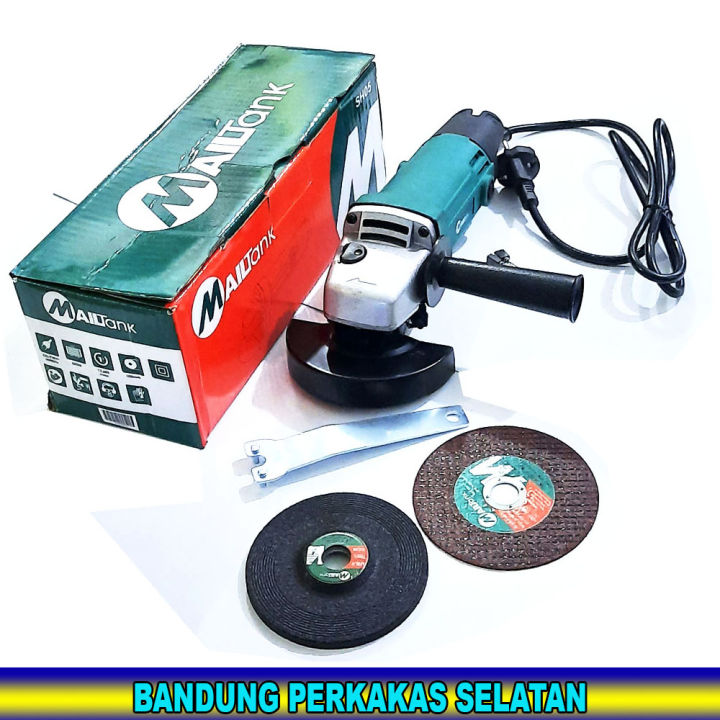 FREE Mesin Gerinda Gurinda Grinda Tangan Listrik /MAILTANK SH05 Angle ...