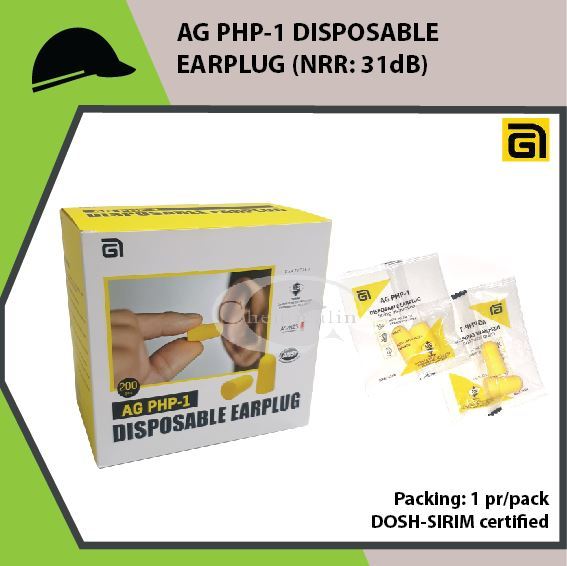 ACE GEAR DISPOSABLE EARPLUG (AG PHP-1) | Lazada