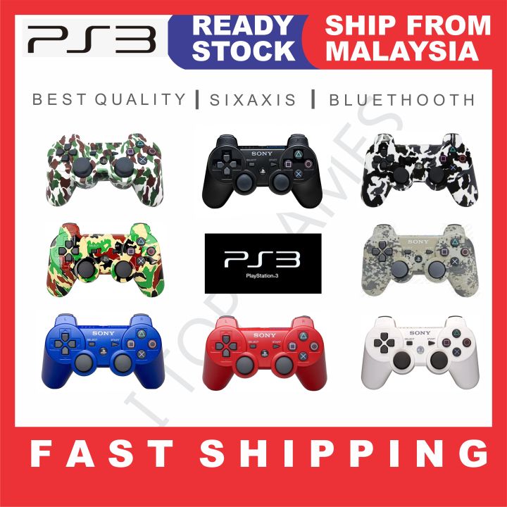 [PROMOTION!!!] PS3 DUALSHOCK 3 WIRELESS CONTROLLER JOYSTICK | Lazada