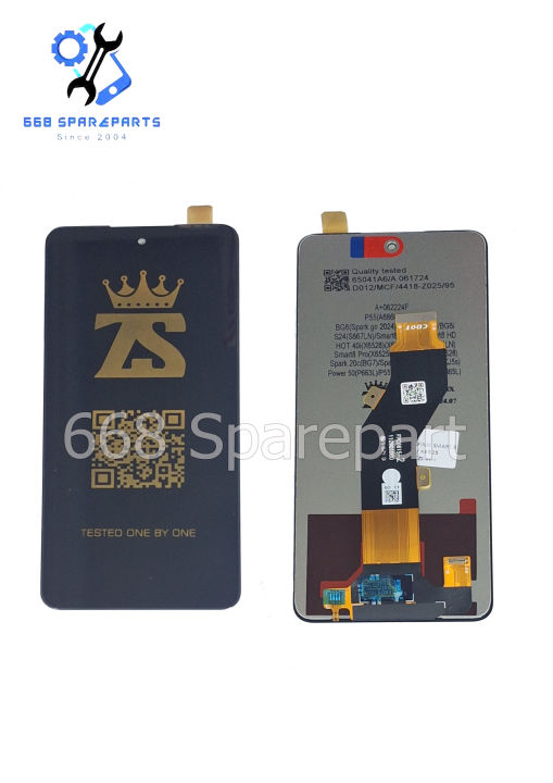 LCD HP INFINIX SMART 8 INCELL BLACK | Lazada Indonesia