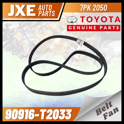 Toyota Fan Belt 7PK-2045 for Hilux, Innova, Fortuner (90916-T2033 ...