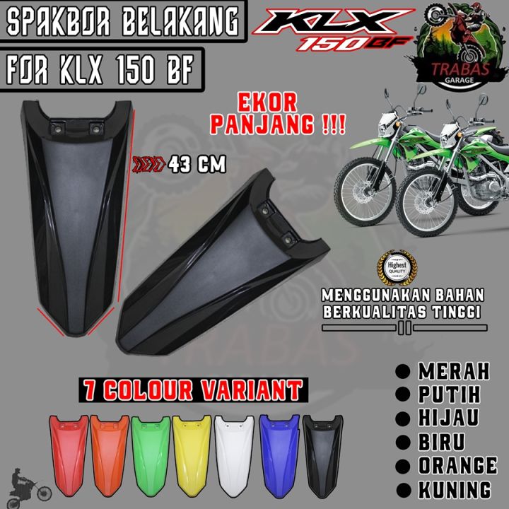"SPAKBOR BELAKANG KLX 150 250 BF DTRACKER D TRACKER BIGFOOT SPAKBOARD KAWASAKI MOTOR CROSS TRAIL ...