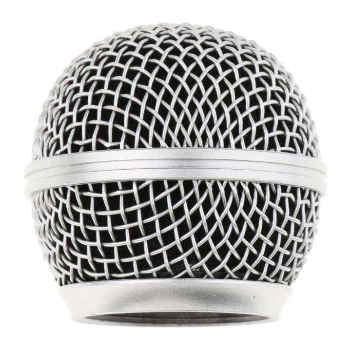 Universal Microphone Head Replacement Octagon silver | Lazada PH