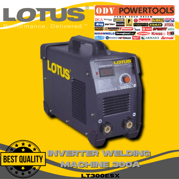 LOTUS 300A IGBT ARC Inverter Welding Machine (LT300ESX)~ODV POWERTOOLS ...