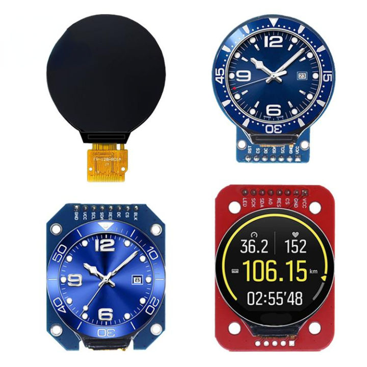 Tft Display 1 28 Inch Tft Lcd Display Module Round Rgb 240 240 Gc9a01