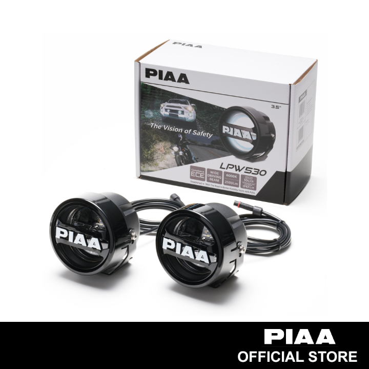 PIAA DKW539E LPW530 3.5" LED White 6000K Driving Beam Kit | Lazada