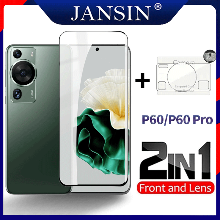 2in1 Glass For Huawei P60 P60 Pro 5G Screen Protector Camera Glass Lens ...