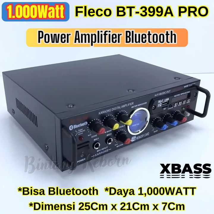 TERLARIS~Amplifier Bluetooth Fleco BT-339A 1.000Watt | Audio 1.000W ...