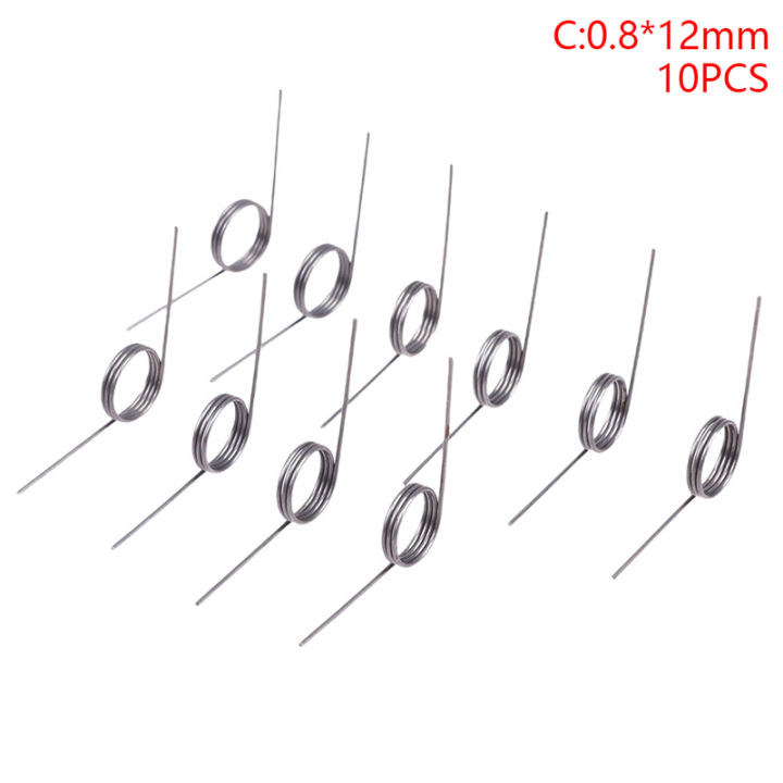 LEI 10PCS Spring Steel Or 304 Stainless Steel Small V Shaped Coil ...