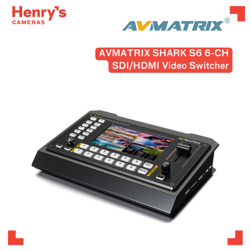 AVMATRIX SHARK S6 6-CH SDI/HDMI Video Switcher | Lazada PH
