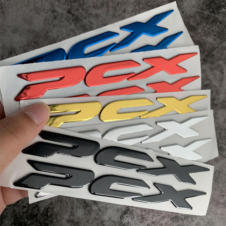 2pc Honda PCX Motorcycle Sticker 3D Resin Decals Emblem Badge ...