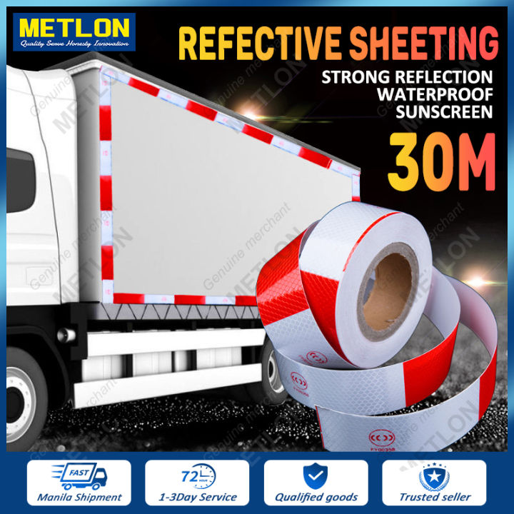 30M Truck Safety Warning Refectivestickers Waterproof warning signs ...