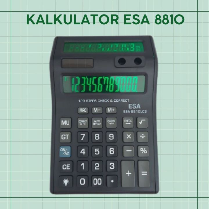 Alat Hitung Kalkulator 2 Layar 8810 | Lazada Indonesia