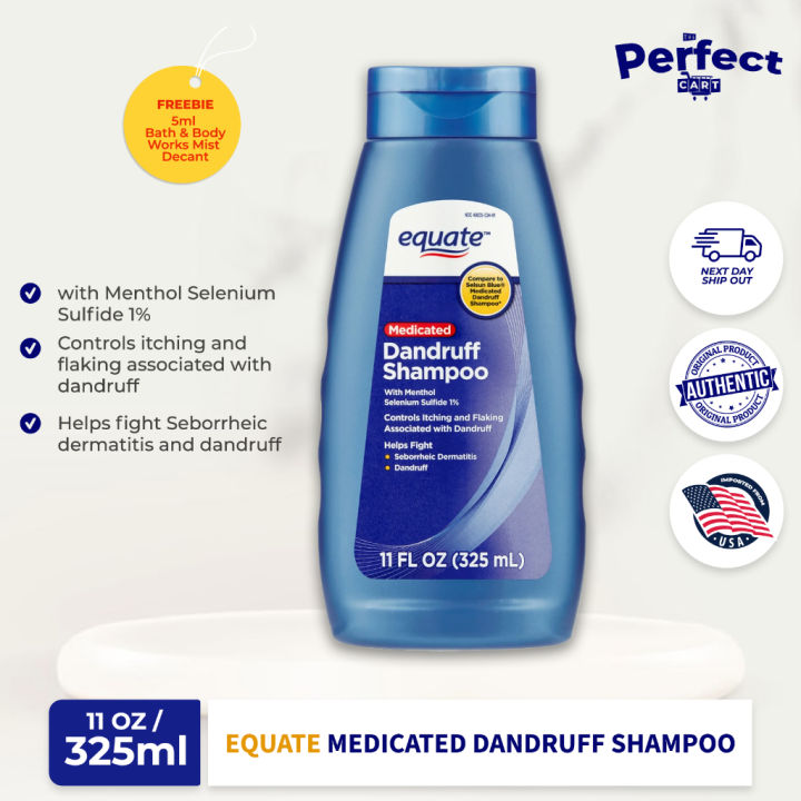-Equate Medicated Dandruff Shampoo 11 fl oz. | Lazada PH