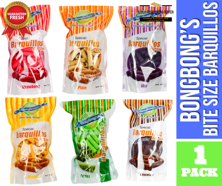 BONGBONGS PASALUBONG Special Barquillos Bite Size 100g (1 PACK ...