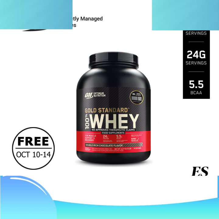 Optimum Nutrition Gold Standard 100% Whey Protein 5 lbs | Lazada PH