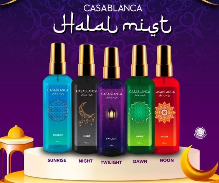 CASABLANCA Halal Mist 100 ML | Casablanca Body Mist | Lazada Indonesia