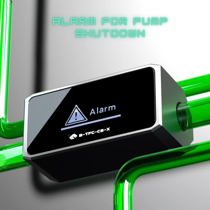 G1/4" OLED Display PC Water Cooling Flowmeter/ System Monitor, High ...