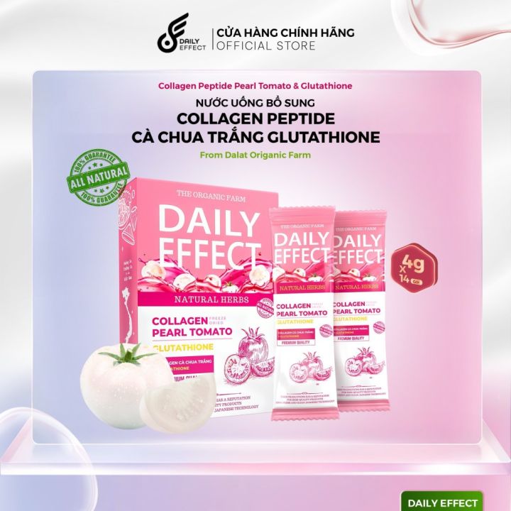 Nước Uống Bổ Sung Collagen Peptide Daily Effect, Cà Chua Trắng ...