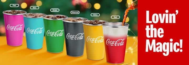 Coke Glass Mcdonald's color changing 2023 edition | Lazada PH