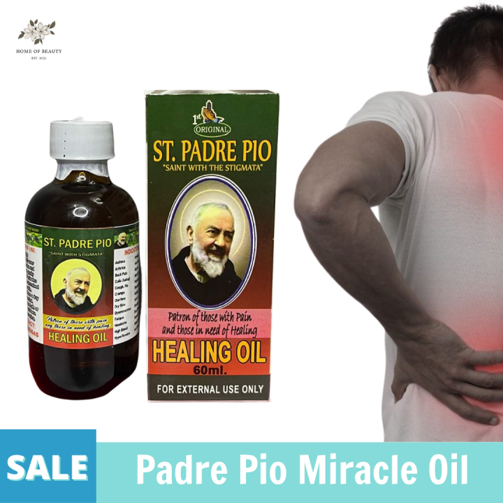 SUPER SALE Original St. Padre Pio Miracle Healing Oil | Lazada PH