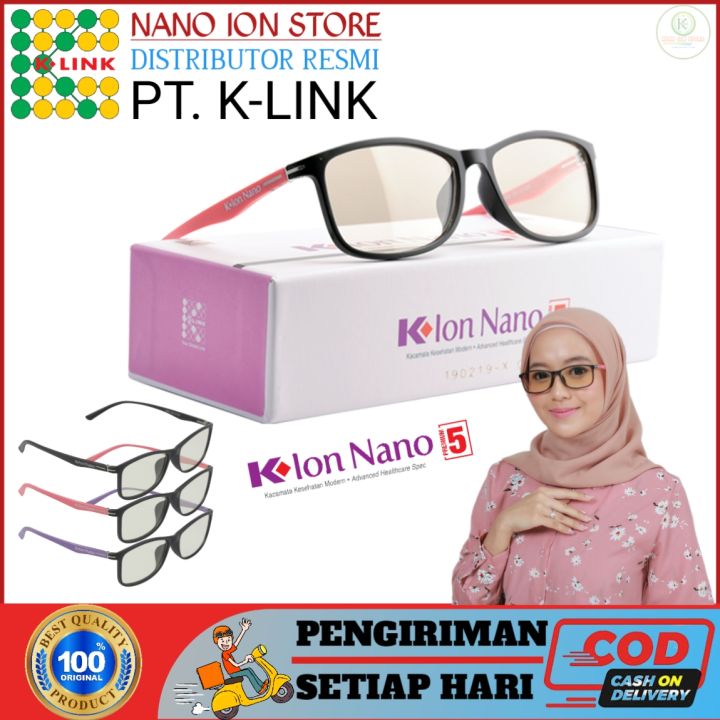 K ION NANO PREMIUM 5 KACAMATA TERAPI KESEHATAN BERENERGI ION NEGATIF ...